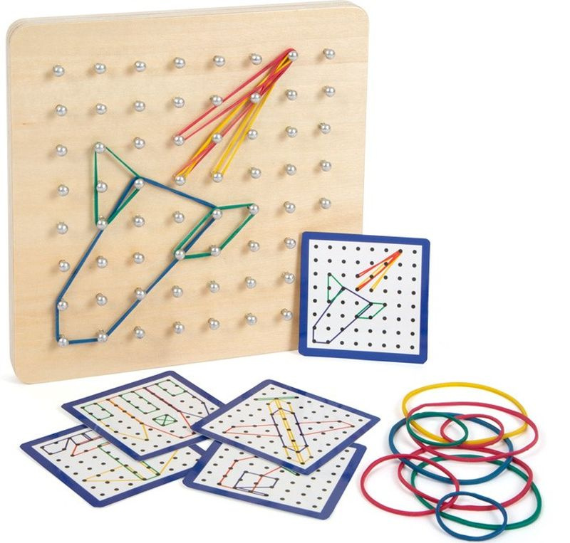 Tablica wzory geometryczne Small Foot | Gry Układanki, puzzle, mozaiki ...